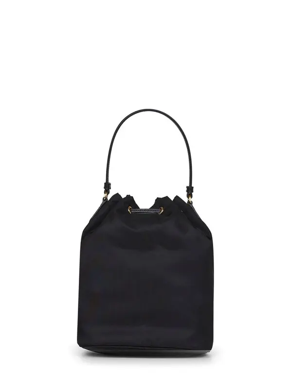 Prada Borse Black Duet Bucket Bag