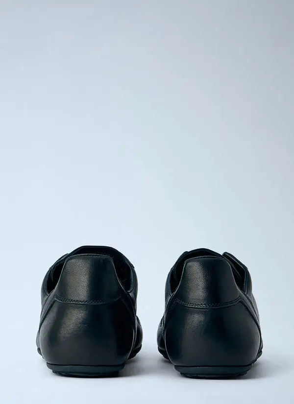 Rick Owens Minimal Leather Sneakers