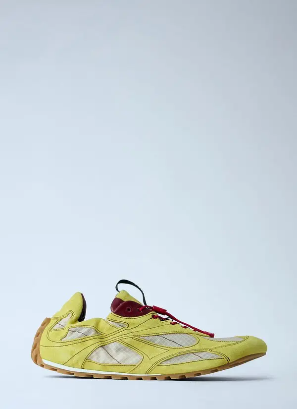 Bottega Veneta Orbit Flash Sneakers - Yellow