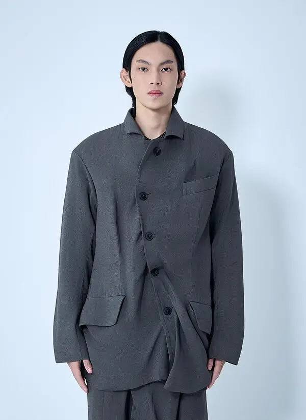 VIVIENNE WESTWOOD Asymmetrical Wool Blazer