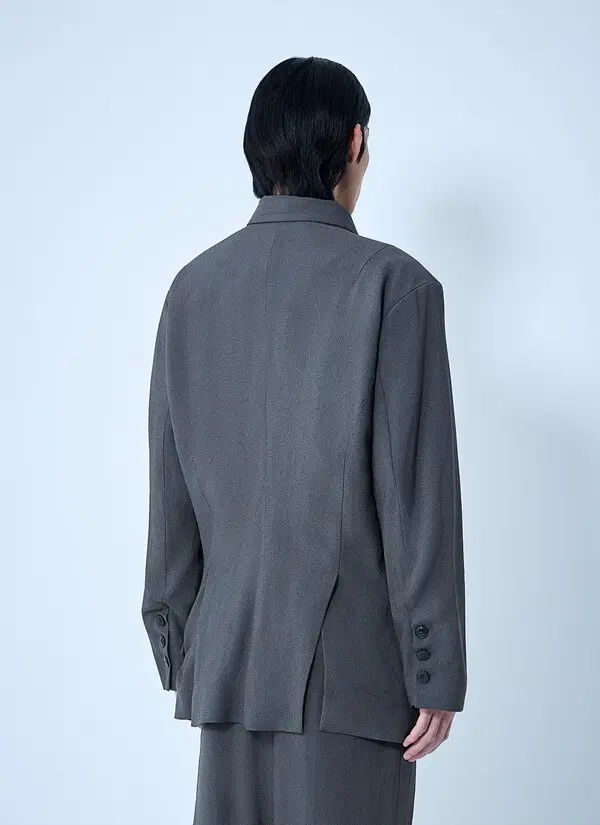 VIVIENNE WESTWOOD Asymmetrical Wool Blazer