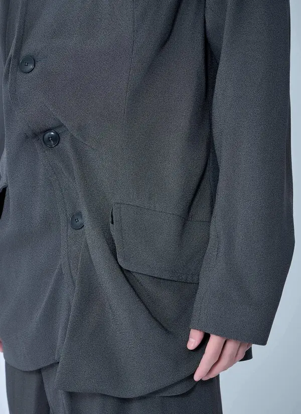 VIVIENNE WESTWOOD Asymmetrical Wool Blazer