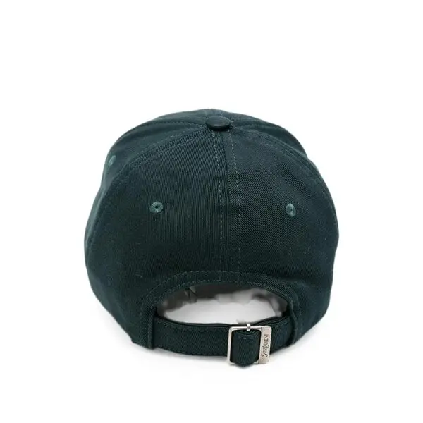 Saint Laurent Logo Patch Baseball Cap - Green