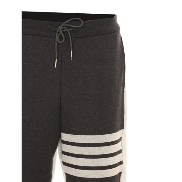 Thom Browne 4bar Colourblock Jogger Pants - Gray
