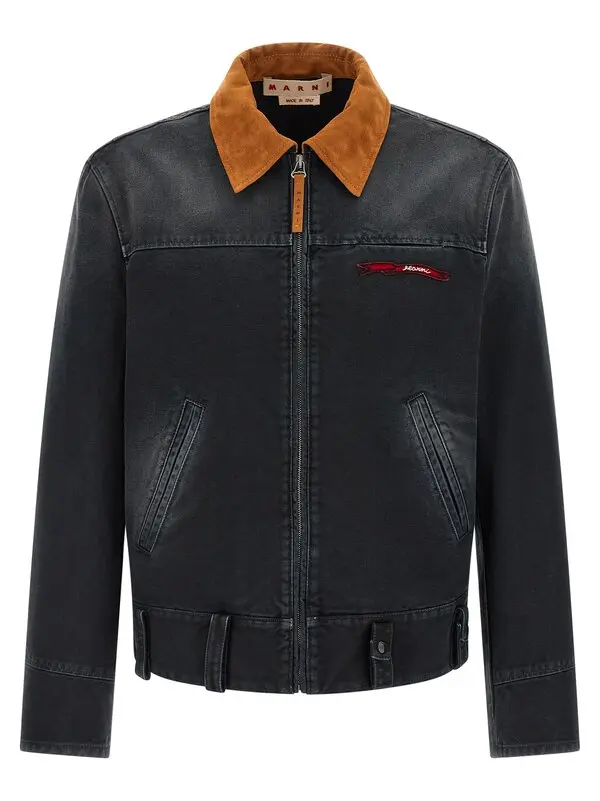 Marni Cotton Canvas Chore Jacket
