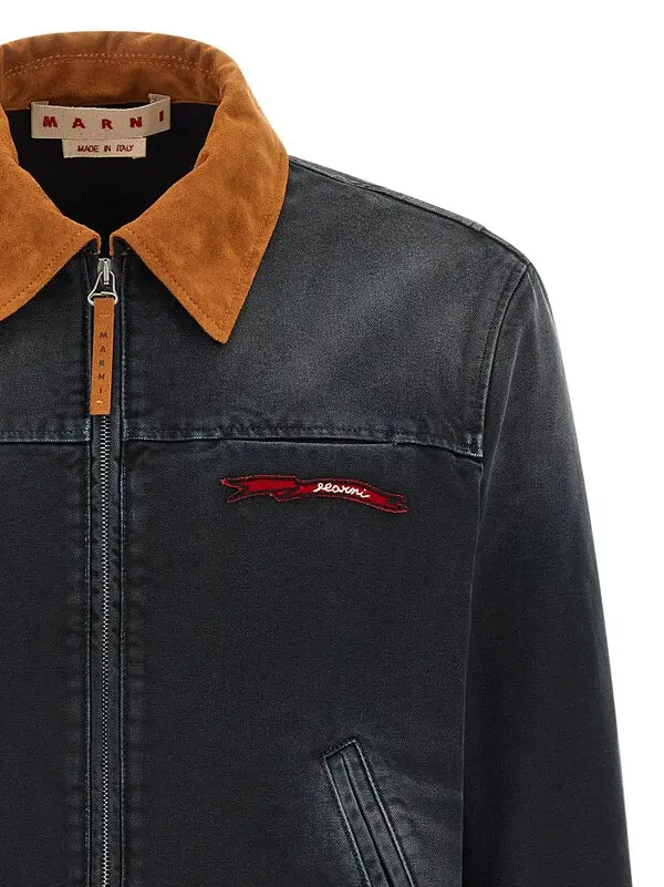 Marni Cotton Canvas Chore Jacket