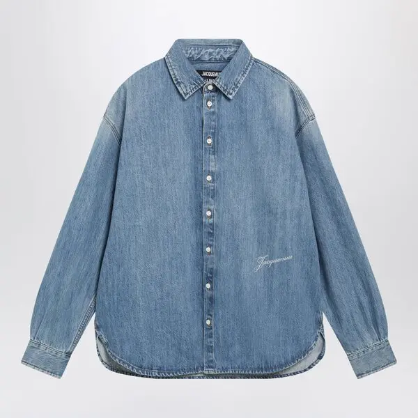 Jacquemus Simon De-nã®mes Denim Shirt - Blue