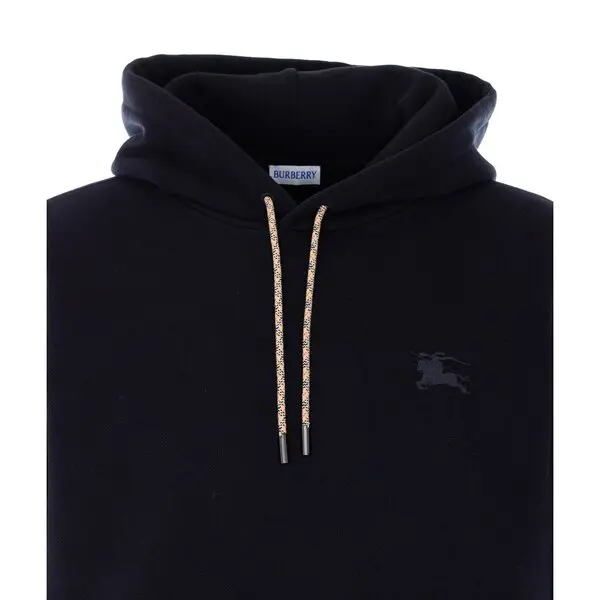 Burberry Reilly Hoodie With Check Patch