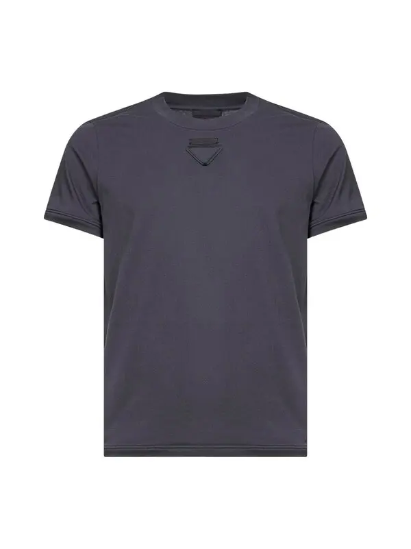 Prada Abbigliamento Lead Cotton Shapeable T-shirt