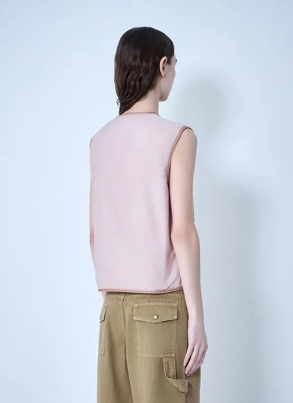 Moncler Alshain Vest - Pink