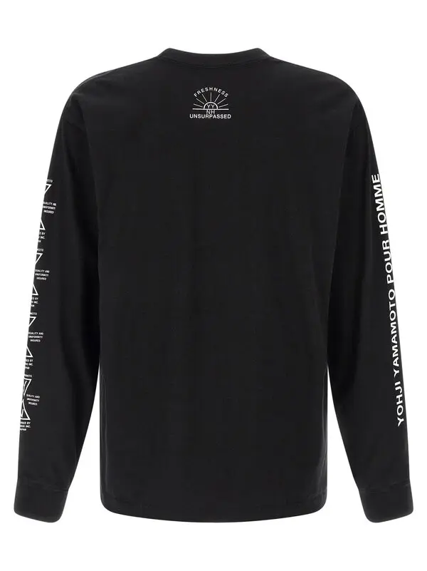 Yohji Yamamoto Nh 'ls Tee' T-shirt