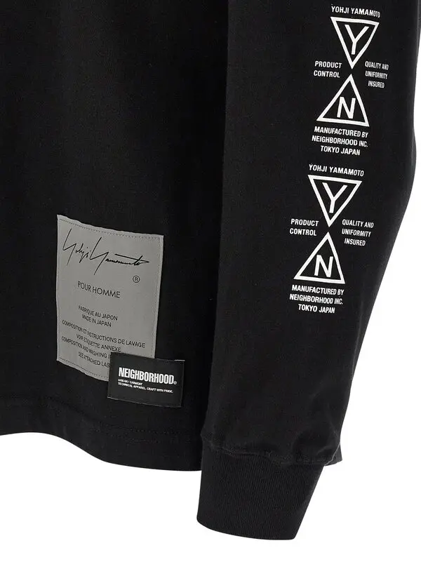Yohji Yamamoto Nh 'ls Tee' T-shirt