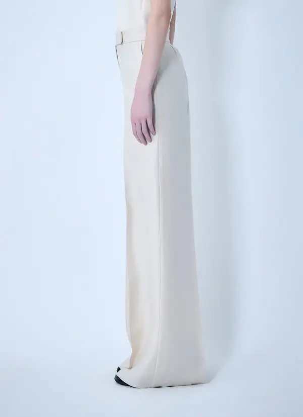 Max Mara Badesse Tailored Linen Pants
