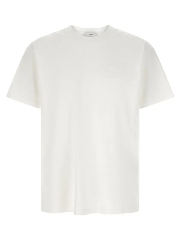 Givenchy Paris' Grosgrain T-shirt - White