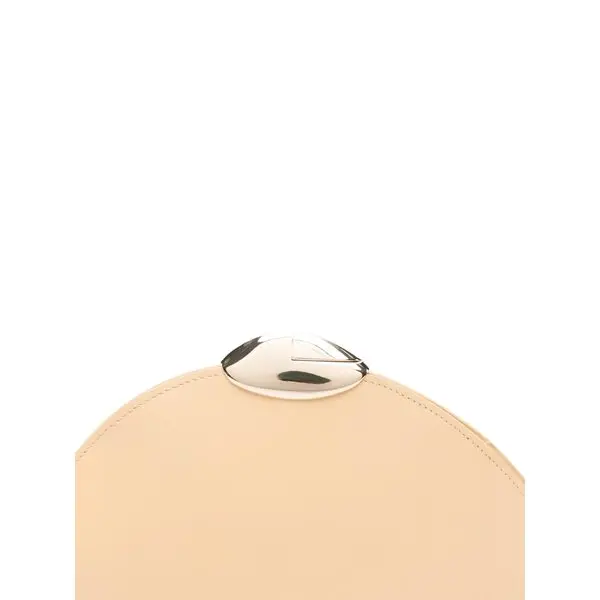 Benedetta Bruzziches Calf Leather Clutch Bag - Cream