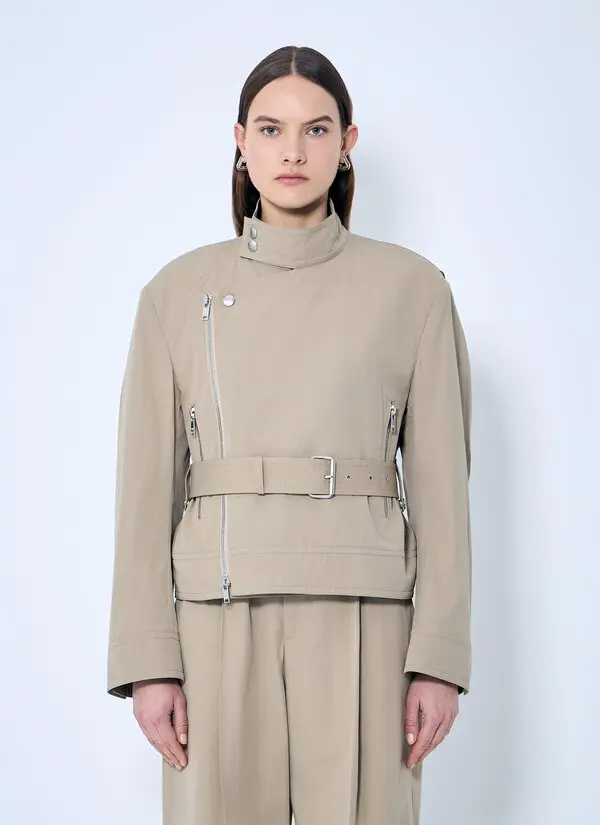 Bottega Veneta Compact Cotton Blouson