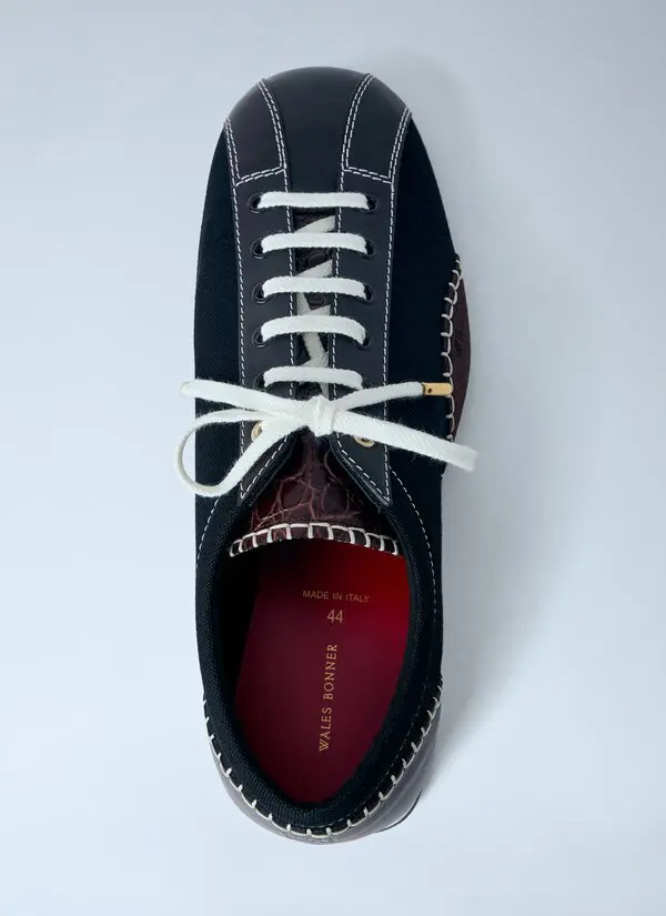 WALES BONNER Paris Sneakers - Black