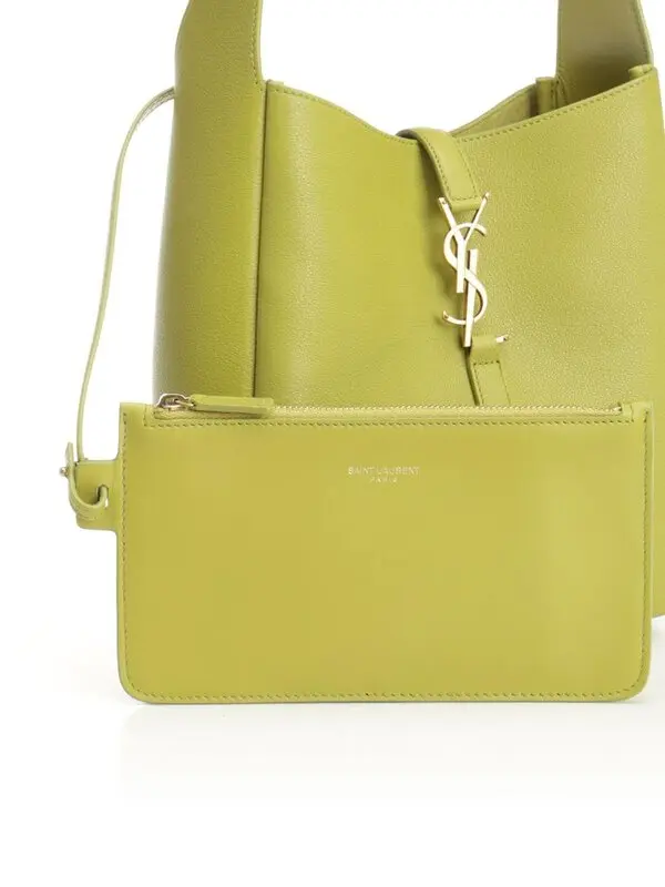 Saint Laurent Micro Le 5 À 7 Bag - Green