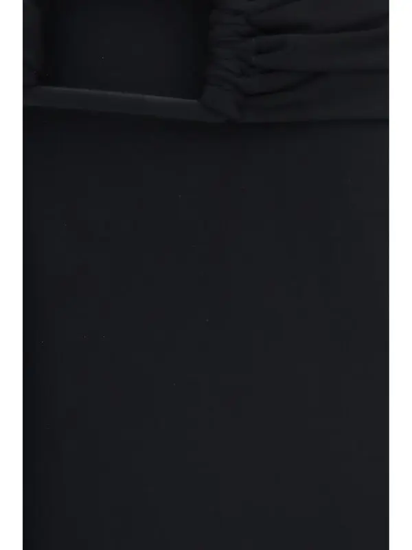 Alaïa Belted Jersey Dress