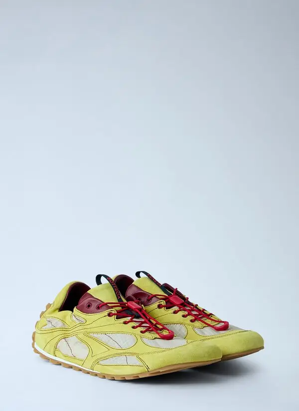 Bottega Veneta Orbit Flash Sneakers - Yellow