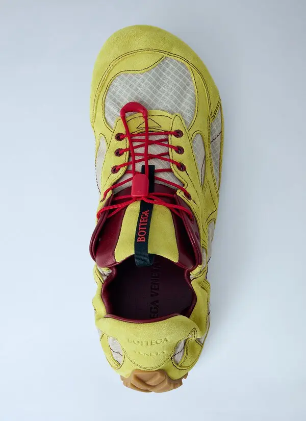 Bottega Veneta Orbit Flash Sneakers - Yellow