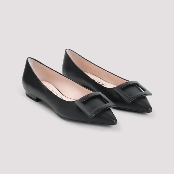 ROGER VIVIER Gommettine 05 Ballerinas - Black