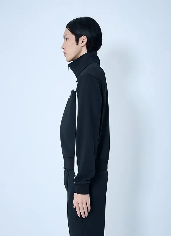 Moncler High-neck Zip Jacket - Black