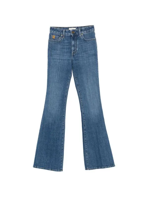 Jacob Cohen Flared Leg Denim Jeans