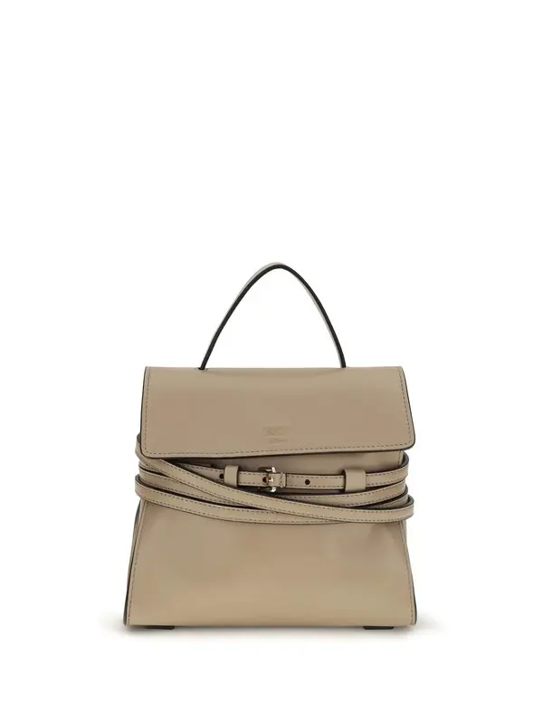 Moschino Tie Me Handbag - Cream