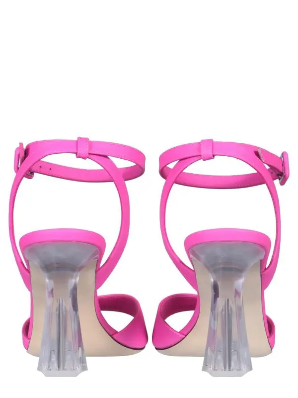 GIUSEPPE ZANOTTI Plexi Heel Sandals