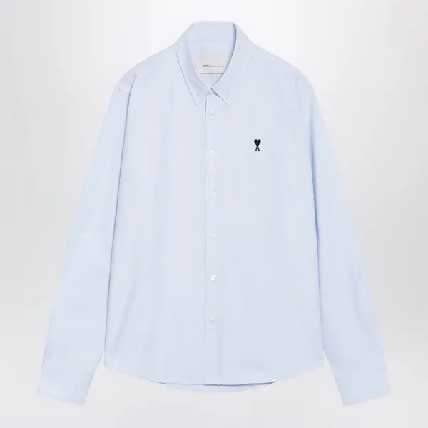 AMI Paris Light De Coeur Shirt - Blue