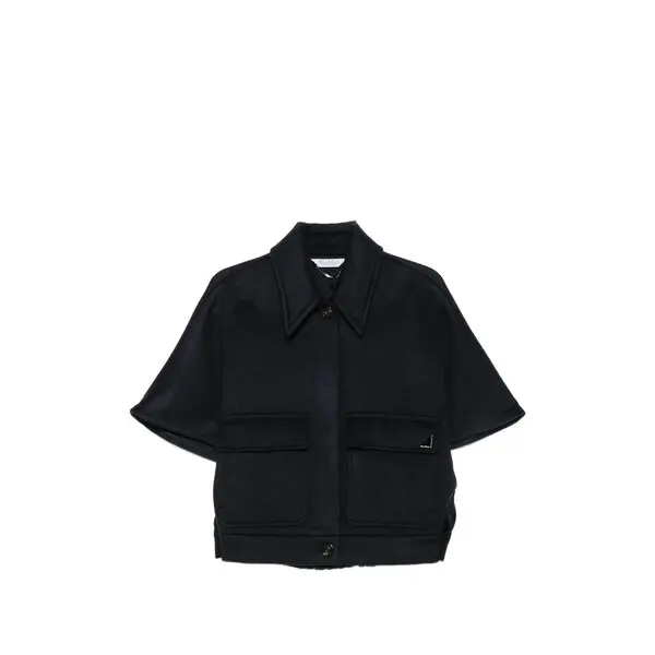 Max Mara Jackets Capes & Ponchos - Blue