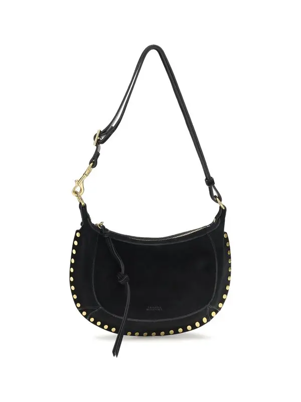 Isabel Marant Étoile Oskan Moon Shoulder Bag - Black