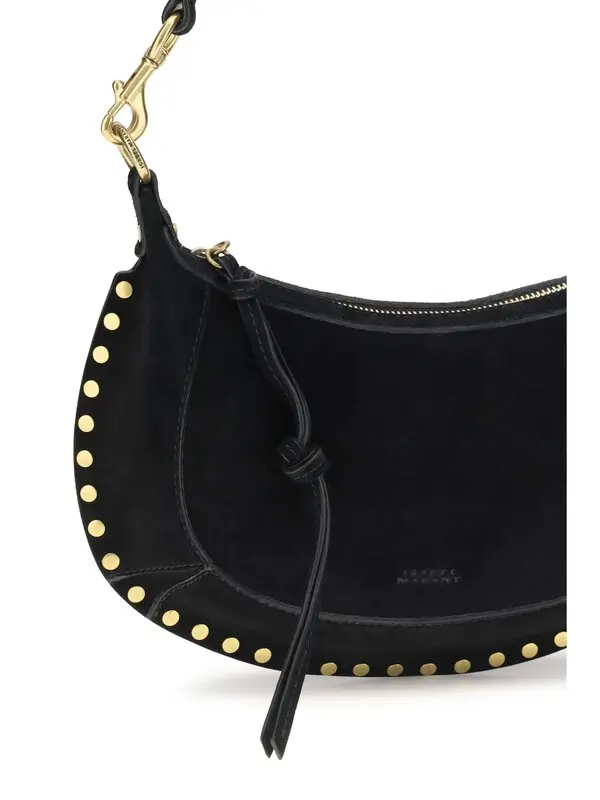 Isabel Marant Étoile Oskan Moon Shoulder Bag - Black