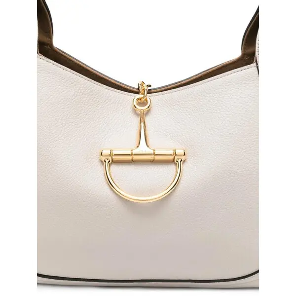 Gucci Calf Leather Tote - Cream