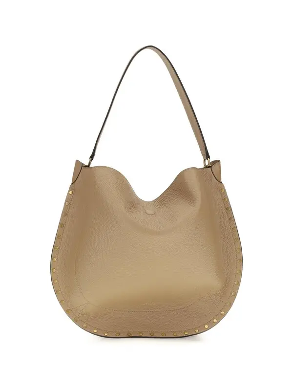 Isabel Marant Étoile Oskan Hobo Shoulder Bag - Cream