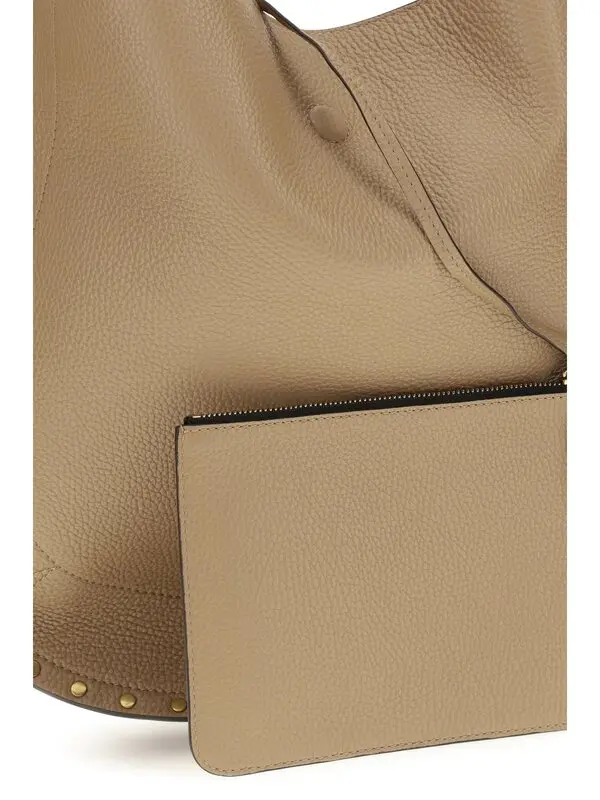 Isabel Marant Étoile Oskan Hobo Shoulder Bag - Cream