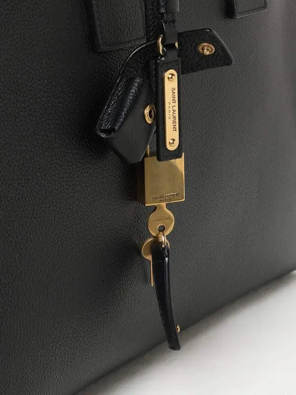Saint Laurent Sac De Jour Grained Leather Bag