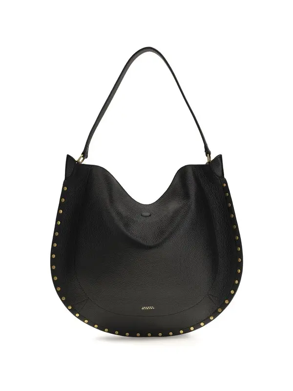 Isabel Marant Étoile Oskan Hobo Shoulder Bag - Black