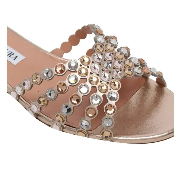 AQUAZZURA Tequila Flat Sandals