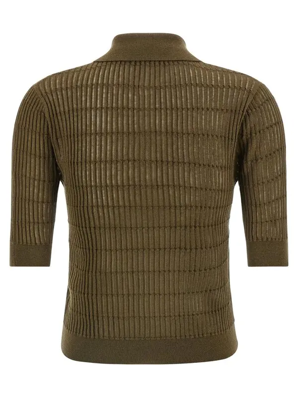 Max Mara Mstgallo' Polo Shirt - Green