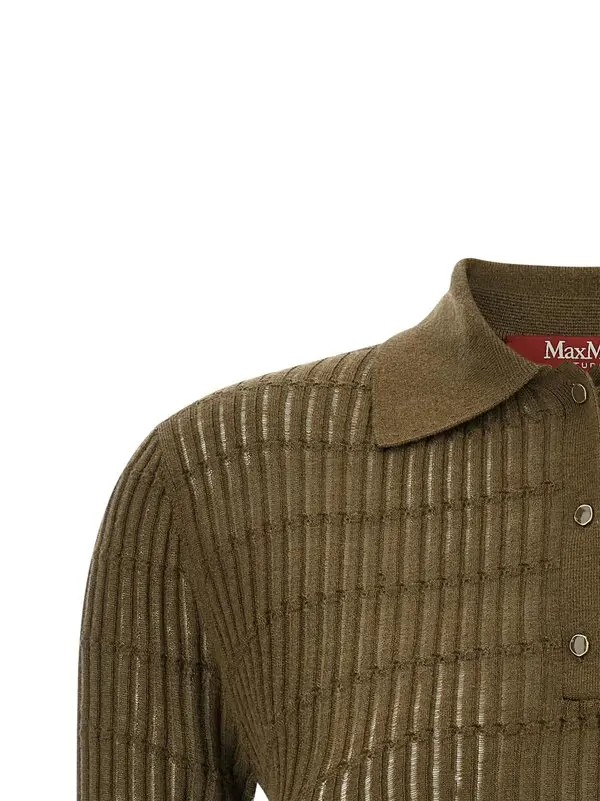 Max Mara Mstgallo' Polo Shirt - Green