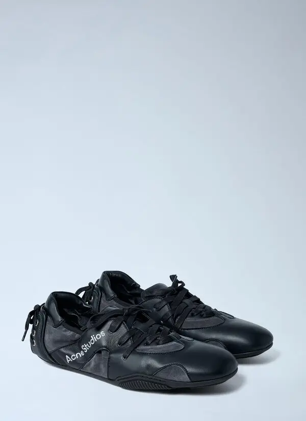Acne Studios Leather Lace-up Sneakers