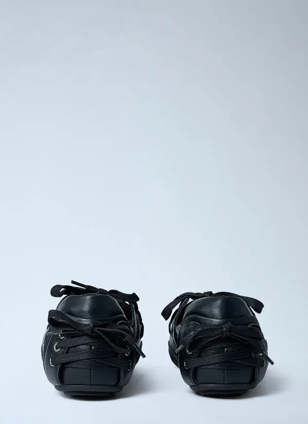 Acne Studios Leather Lace-up Sneakers