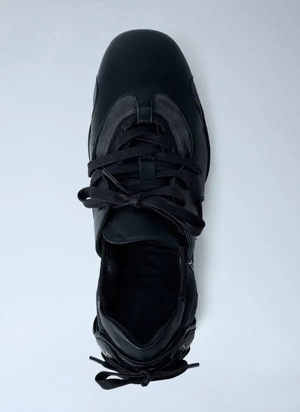 Acne Studios Leather Lace-up Sneakers