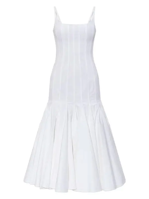 Jacquemus La Robe Agave In Cotton Poplin