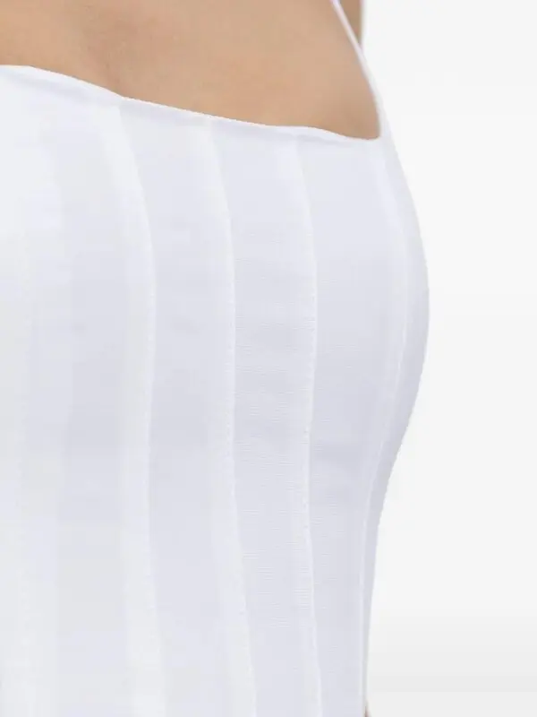 Jacquemus La Robe Agave In Cotton Poplin