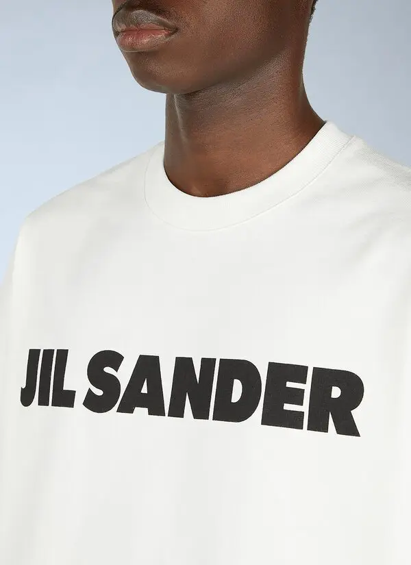 JIL SANDER Logo Print T-shirt