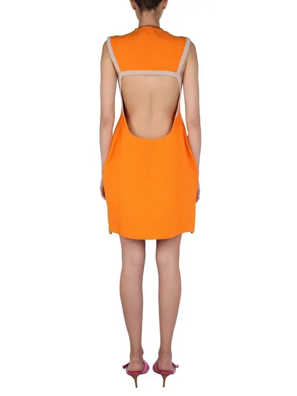 Jacquemus La Robe Sorbetto Dress - Orange