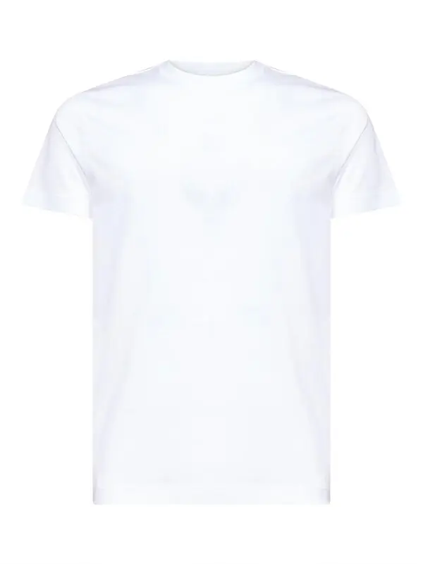 Prada Abbigliamento White Cotton Jersey 3-pack T-shirt - Multicolor